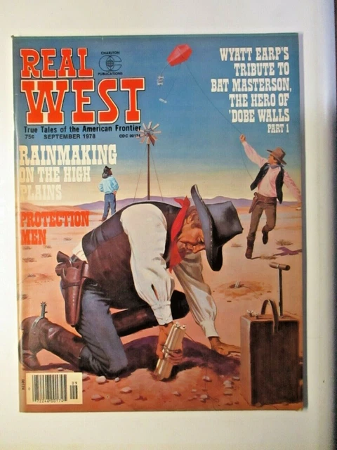 REAL WEST SEPT. 1978 Magazine 159 Americana True Tales US Frontier Bat ...