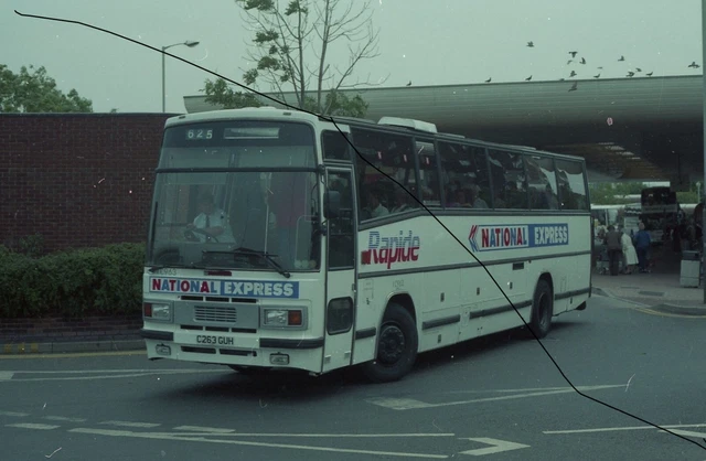 35MM BUS NEGATIVE National Welsh Nbc Leyland Tiger Xc963 C263Guh Neg No ...