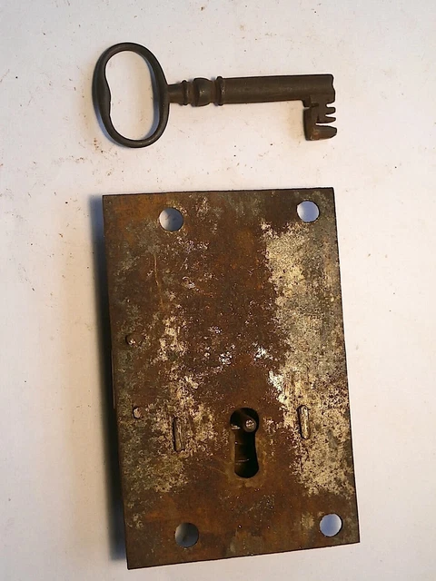 ANTIQUE LONGCASE GRANDFATHER clock lock and key £36.30 - PicClick UK