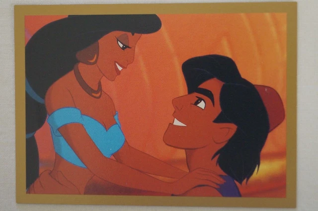 CLASSIC DISNEY ALADDIN 1993 Skybox Movie Scene Promo Trade Card Sultans ...
