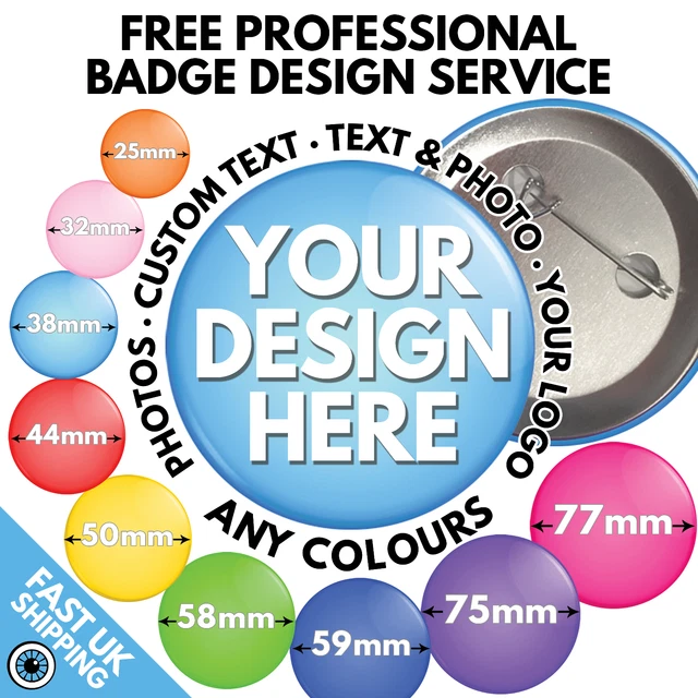 CUSTOM BADGES STAG Hen Party Personalised Badge Band Birthday Company ...