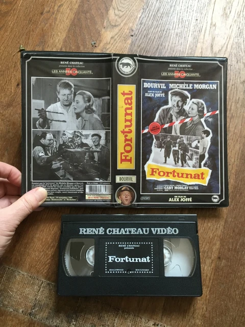 CASSETTE VIDEO VHS CINEMA RENE CHATEAU FORTUNAT bourvil michele morgan 0 EUR 5,00 - PicClick FR