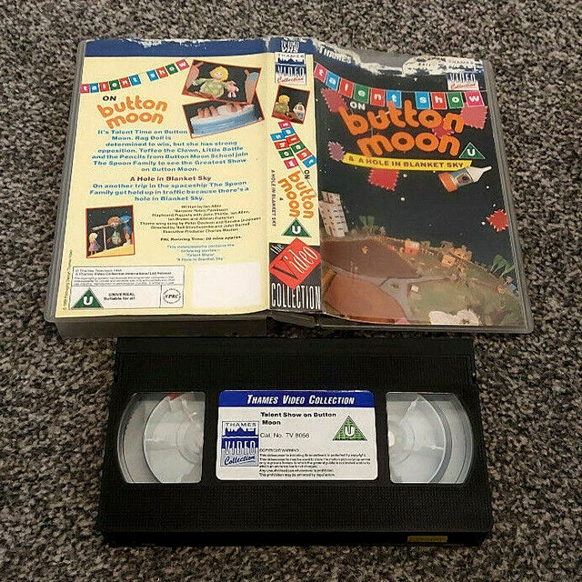 TALENT SHOW ON Button Moon Thames Video Collection Pal Vhs Video Kids ...