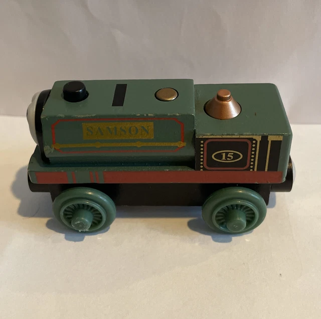 SAMSON - THOMAS The Train Tank Engine and Friends. Rare Wooden Engine ...
