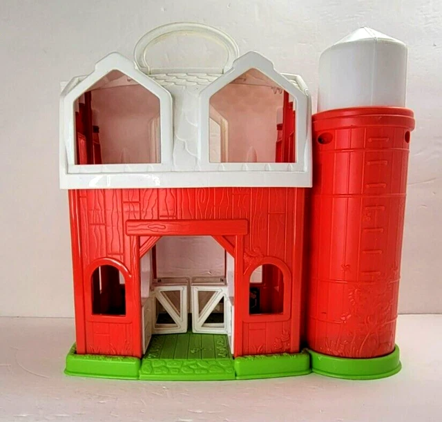FISHER PRICE LITTLE People Vintage Barn with Silo - Sounds -0916T2 $16. ...