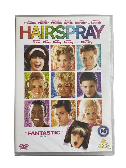 HAIRSPRAY (2007) [2017] (DVD) John Travolta, Michelle Pfeiffer (N4) EUR ...