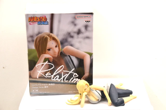 BANDAI ANIME FIGURE Naruto Shippuden Tsunade Relax Time 17cm Figur ...