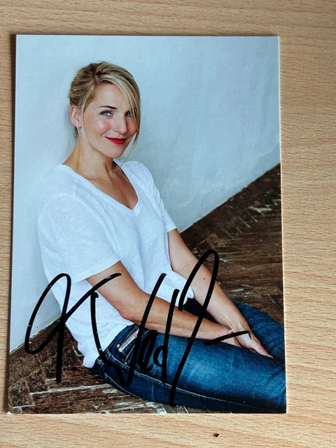 TANJA WEDHORN - Autogrammkarte original signiert - #S16894 EUR 13,00 - PicClick DE