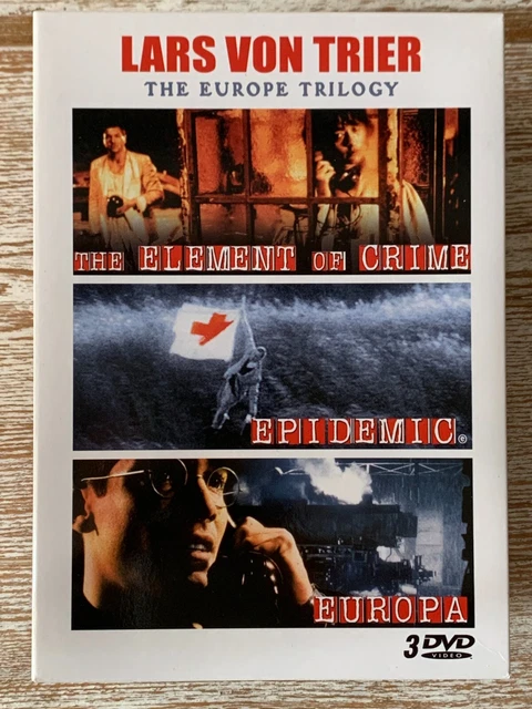 RARE COFFRET 3 Dvd Lars Von Trier "The Element Of Crime" / "Epidemic" / "Europa" EUR 27,90 ...