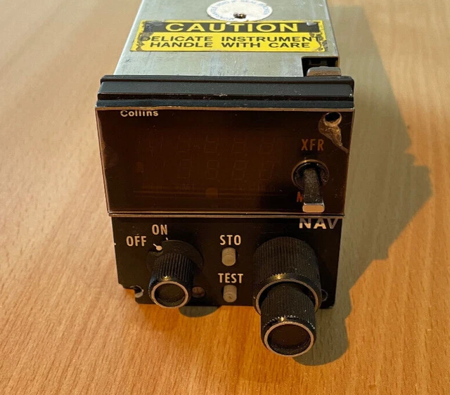 ROCKWELL COLLINS CTL-32F NAV Cockpit Control Panel Radio Navigation £10 ...