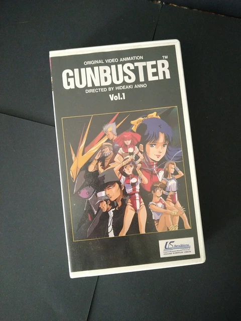 GUNBUSTER VOL. 1 VHS 1990 US Renditions Nippon English Subtitled Videos ...