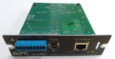 APC SMARTSLOT AP9619 Network Ups Management Card Em £27.99 - PicClick UK