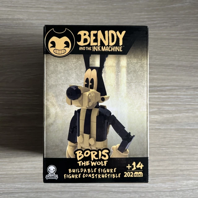 BENDY AND THE INK MACHINE. BORIS THE WOLF Buildable Construction Figure ...