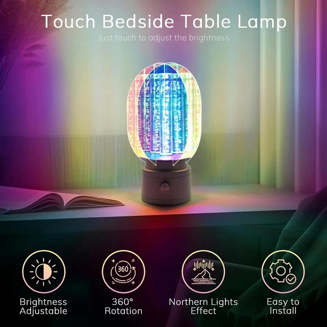 LIGHTS PROJECTOR, CORDLESS Night Light with Rotating Button to ...