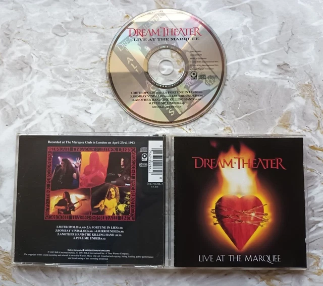 DREAM THEATER - Live at the Marquee - CD ( 1993 ) EUR 7,00 - PicClick FR