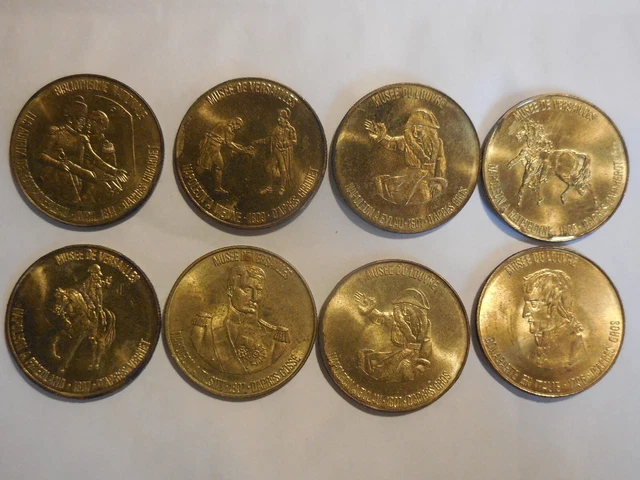 SERIE 8 GETTONI la storia di Napoleone Bonaparte ape bee 1969 Total EUR ...