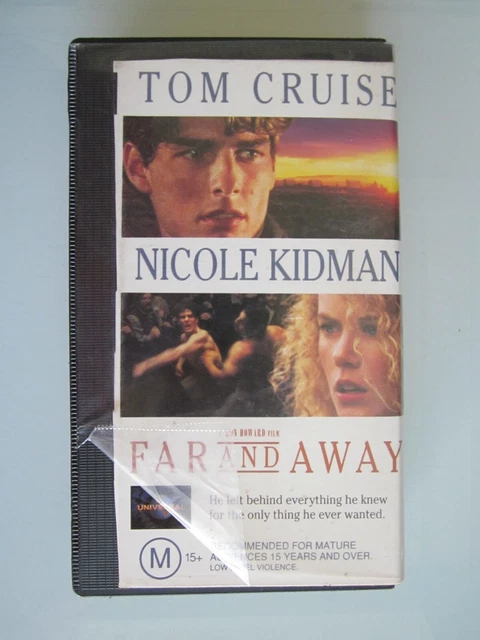 FAR AND AWAY 1992 VHS Movie Tom Cruise Nicole Kidman $8.00 - PicClick AU