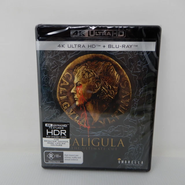 CALIGULA : THE Ultimate Cut 4K UHD Ultra HD + Blu-Ray 4 Discs New ...