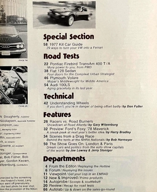 1977 FIREBIRD TRANS-AM T/A, Audi, Fiat, drag racing, more in vintage ...