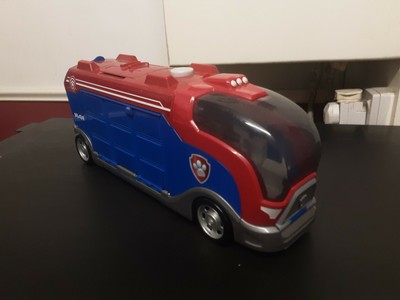 PAW PATROL MISSION Cruiser Bus RV Transporter with electronic sounds ...