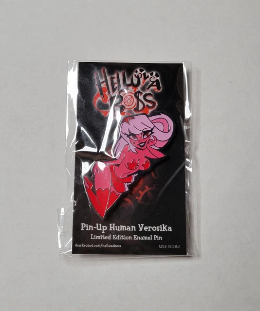 HELLUVA BOSS PIN-UP Human Verosika Limited Edition Enamel Pin 2022 ...