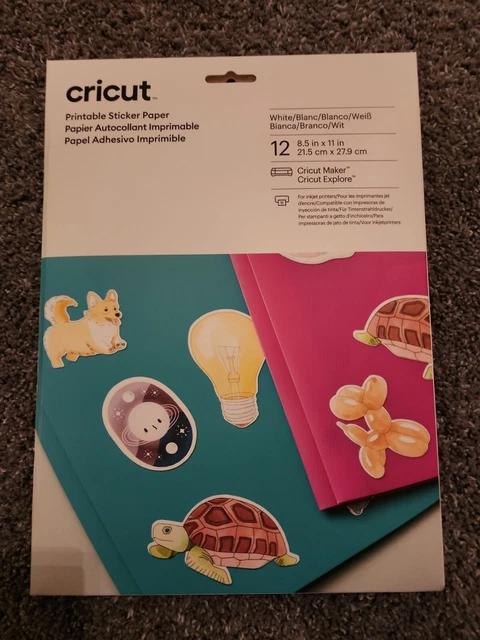 Cricut Printable Sticker Paper