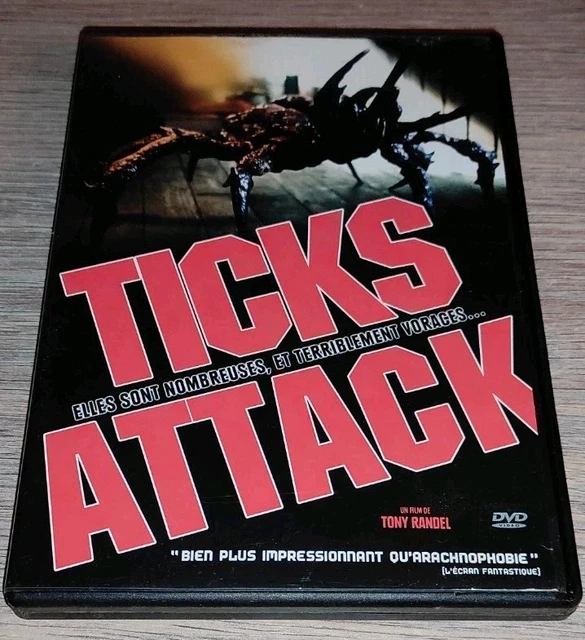 * RARE ! DVD TICKS de TONY RANDEL VERSION FRANÇAISE ( Ticks Attack) EUR ...