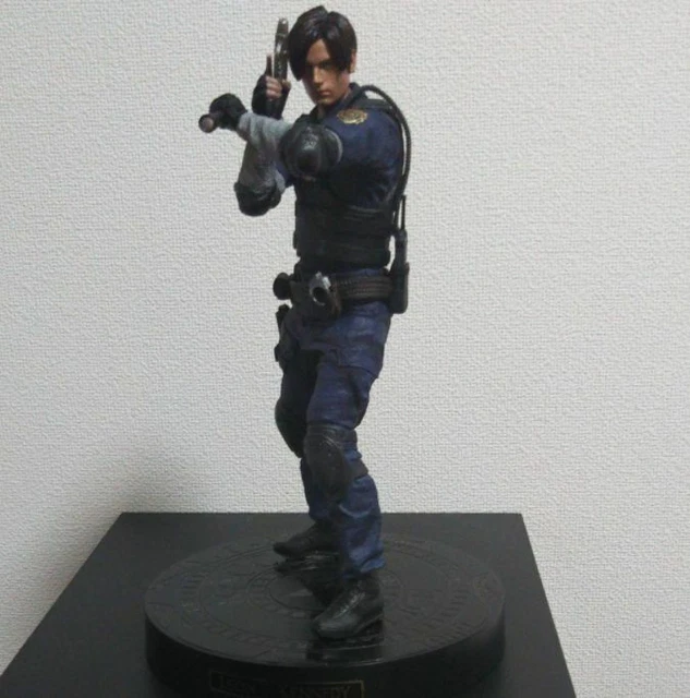 STATUE DE LEON S. Kennedy de Resident Evil 2 Biohazard RE:2 uniquement ...