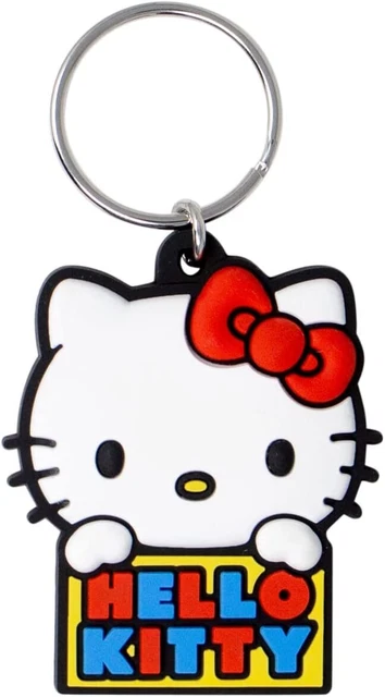 *NEW* SANRIO: HELLO Kitty Soft Touch PVC Key Ring by Monogram $9.30 ...