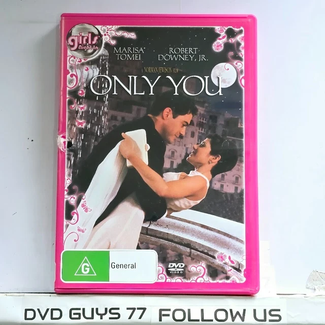 ONLY YOU DVD Marisa Tomei Robert Downey Jr.- DVD - Region 4 $7.37 ...