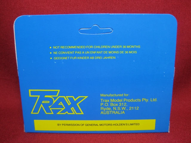 1955 FJ HOLDEN Sedan Redex Trial Limited Edition 1/43 Vintage Trax ...