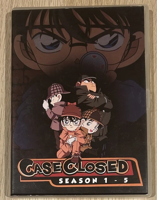 DETECTIVE CONAN CASE Closed Season 1-5 Japanese Anime DVD English Dub ...