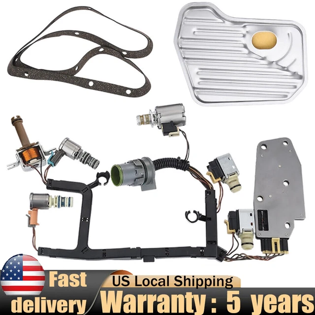 4L60E 4L65E FOR GM EPC Shift Transmission Solenoid Kit W/Harness 03-07 ...
