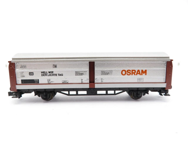 326N /6 - Fleischmann N - Schiebewandwagen OSRAM Hell wie der Lichte ...