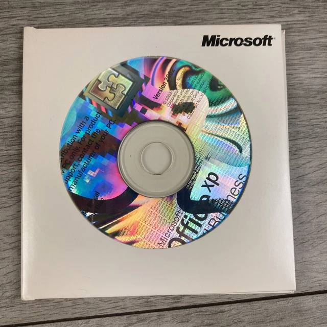 MICROSOFT OFFICE XP 2002 SBE Dell Small Business Edition w/ Product Key ...