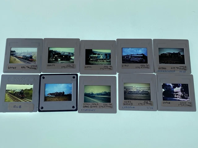 STEAM & SAIL Steam Loco Locomotive Railway Slide x10 Ref CR166 £9.59 ...