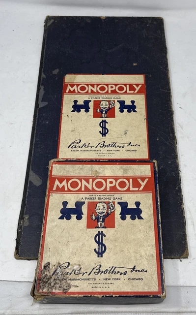 VINTAGE 1930'S PARKER Bros Monopoly Game - Complete $49.16 - PicClick CA
