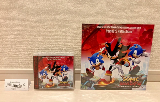 SONIC X SHADOW GENERATIONS ORIGINAL SOUNDTRACK CD New+ Mega Jacket ...