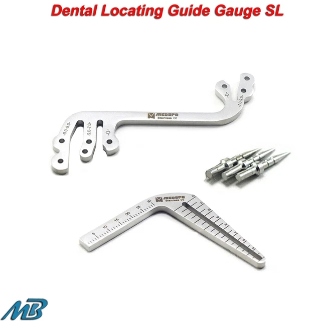 SURGICAL IMPLANT PARALLEL Pin Guide Dental Depth Pin Locator Drilling ...
