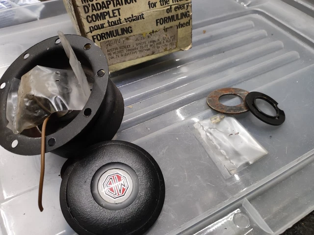 AUSTIN HEALEY SPRITE Midget MGB Formuling Steering Wheel Hub Adapter ...