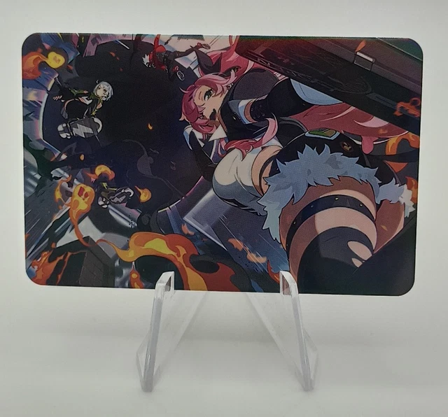 CARTE ZENLESS ZONE Zero ZZZ Nicole Anime Manga Girl Holo Foil Card ...