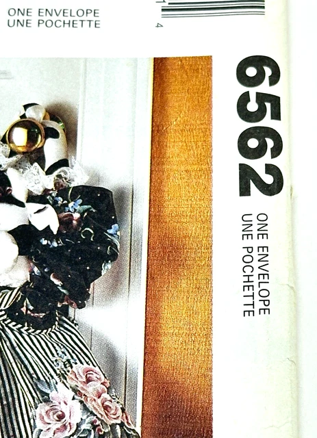 MCCALLS CRAFTS 6562 1993 Draft Busters Faye Wine Uncut Pattern and ...