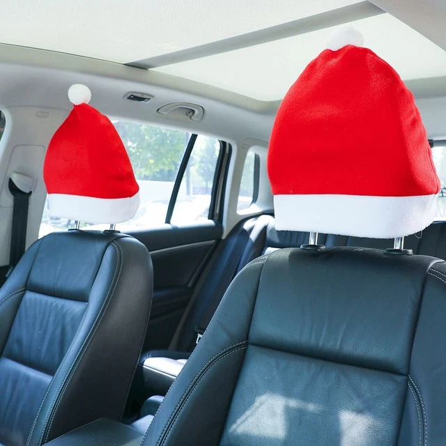 ACCROCHEUR POUR HOUSSES d'appuie-tête de voiture chapeau de père Noël ...
