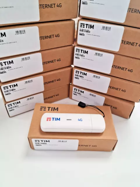 CHIAVETTA INTERNET 4G LTE TIM usb MODEM microSD 777758 per tutti ...