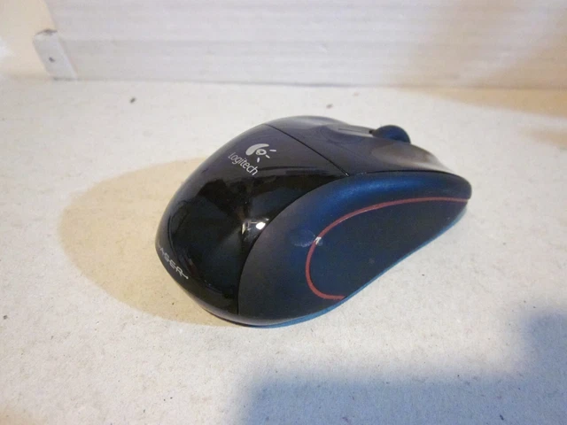 LOGITECH WIRELESS MOUSE LASER M505 Black/Red with the Logitech MISSING ...
