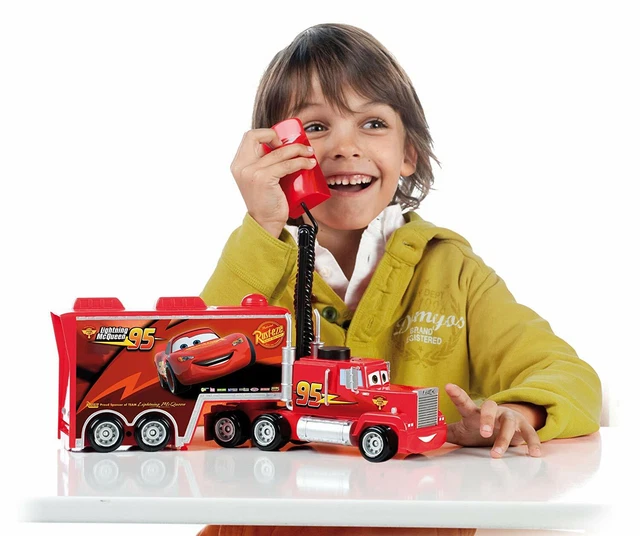 DISNEY MOVIES CARS 2 Large MAC Truck Electronic toy Radio Base Station ...