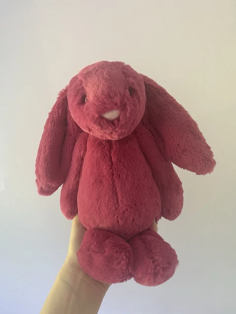 JELLYCAT MEDIUM BASHFUL Rose Bunny | BNWT | Rare Retired Colour £156.72 ...