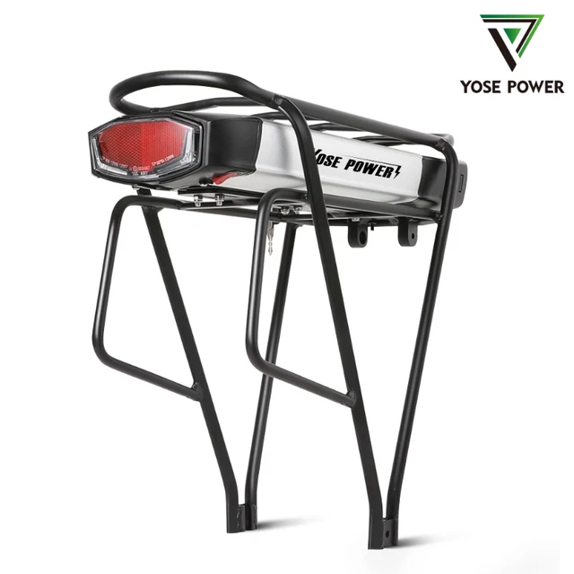 36V 13AH (481WH) E-Bike Akku Li-ion Pedelec Gepäckträgerbatterie V ...
