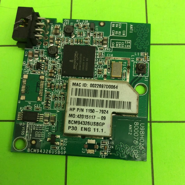 RÉSEAU D'IMPRIMANTES JET d'encre HP Officejet J6480 U98H035 1150-7924 ...