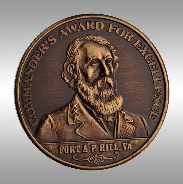 CHALLENGE COIN - Fort A.P. Hill Commander's Award / Sustain, Support ...